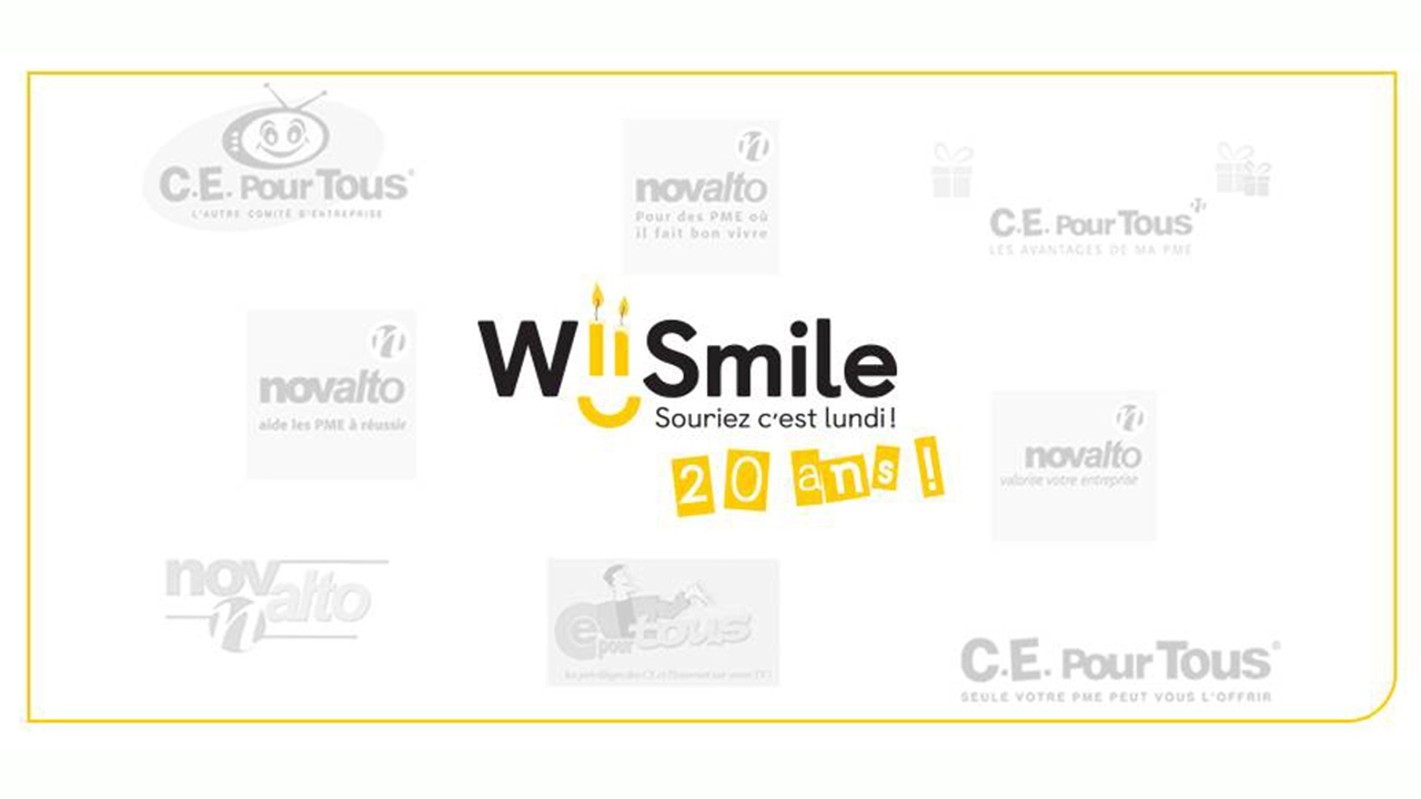 L'histoire de WiiSmile racontée par 20 ans de logos (on revient de loin ...